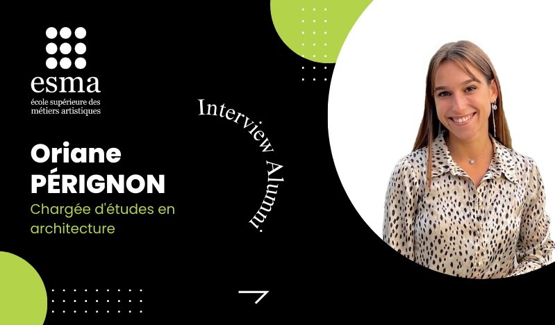 Alumni portrait - Oriane Pérignon - ESMA